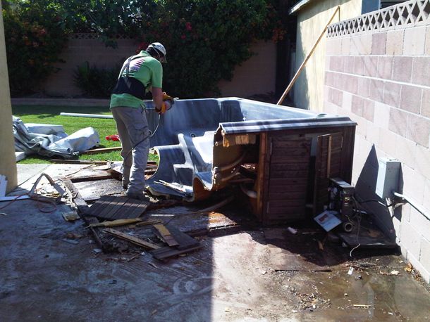 Spa and Hot Tub Removal Price | Go Junk Free America